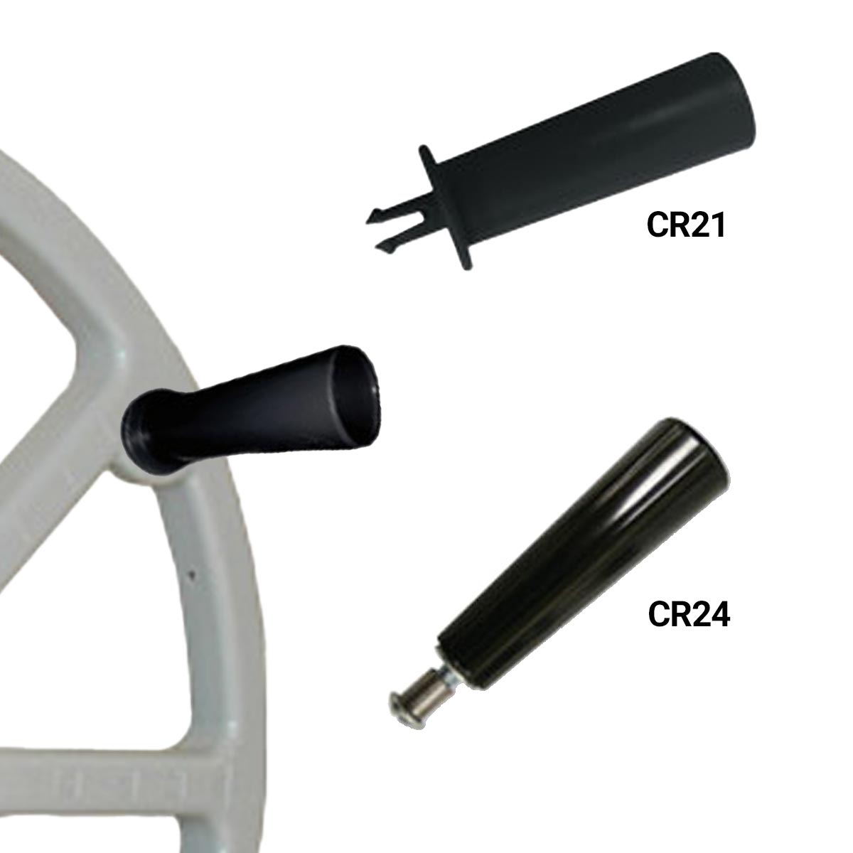 Bolt-On Handle for U1000 Reusable Cable Reel - WCT Products, Inc.